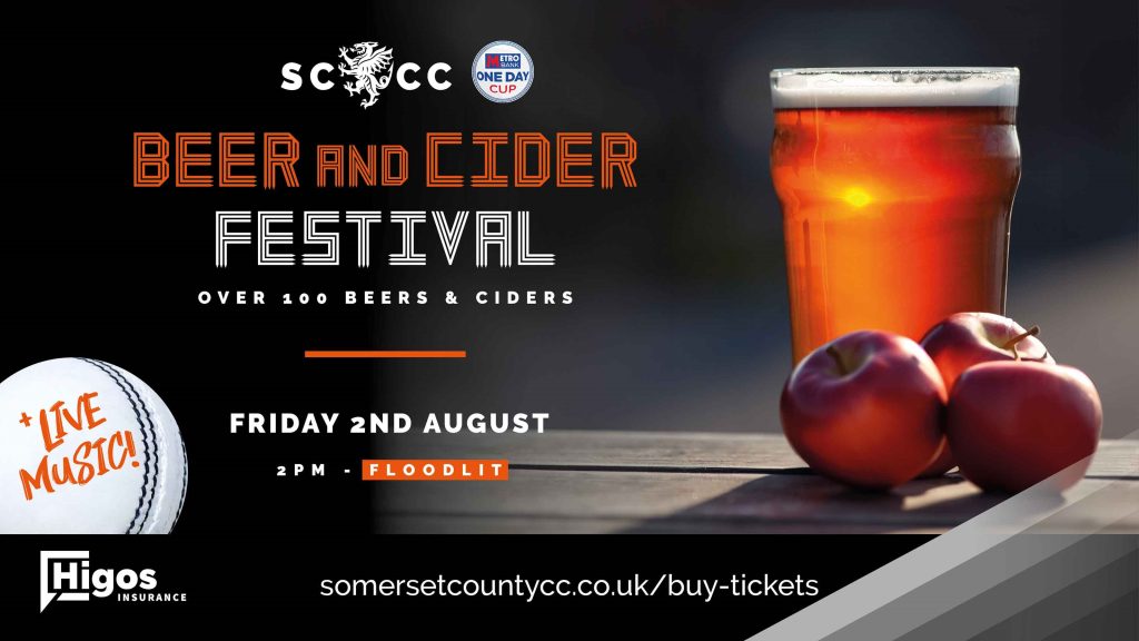 ANNUAL MATCHDAY BEER & CIDER FESTIVAL 2024 - Somerset