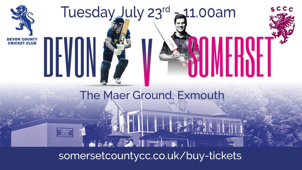 National County Fixture: Devon v Somerset – Ticket Information - Somerset