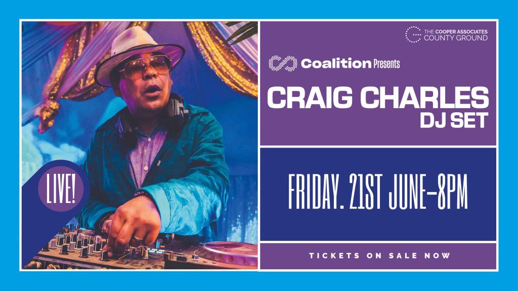 2 Weeks until Craig Charles: Funk & Soul House Party - Somerset