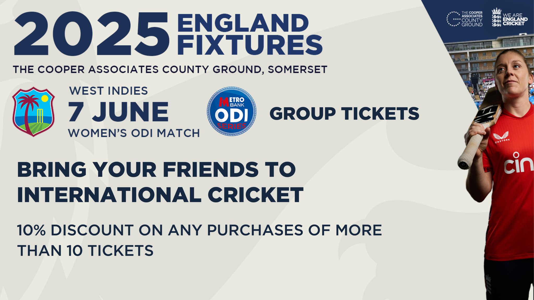 ODI ticket prices rise in 1 month! - Somerset