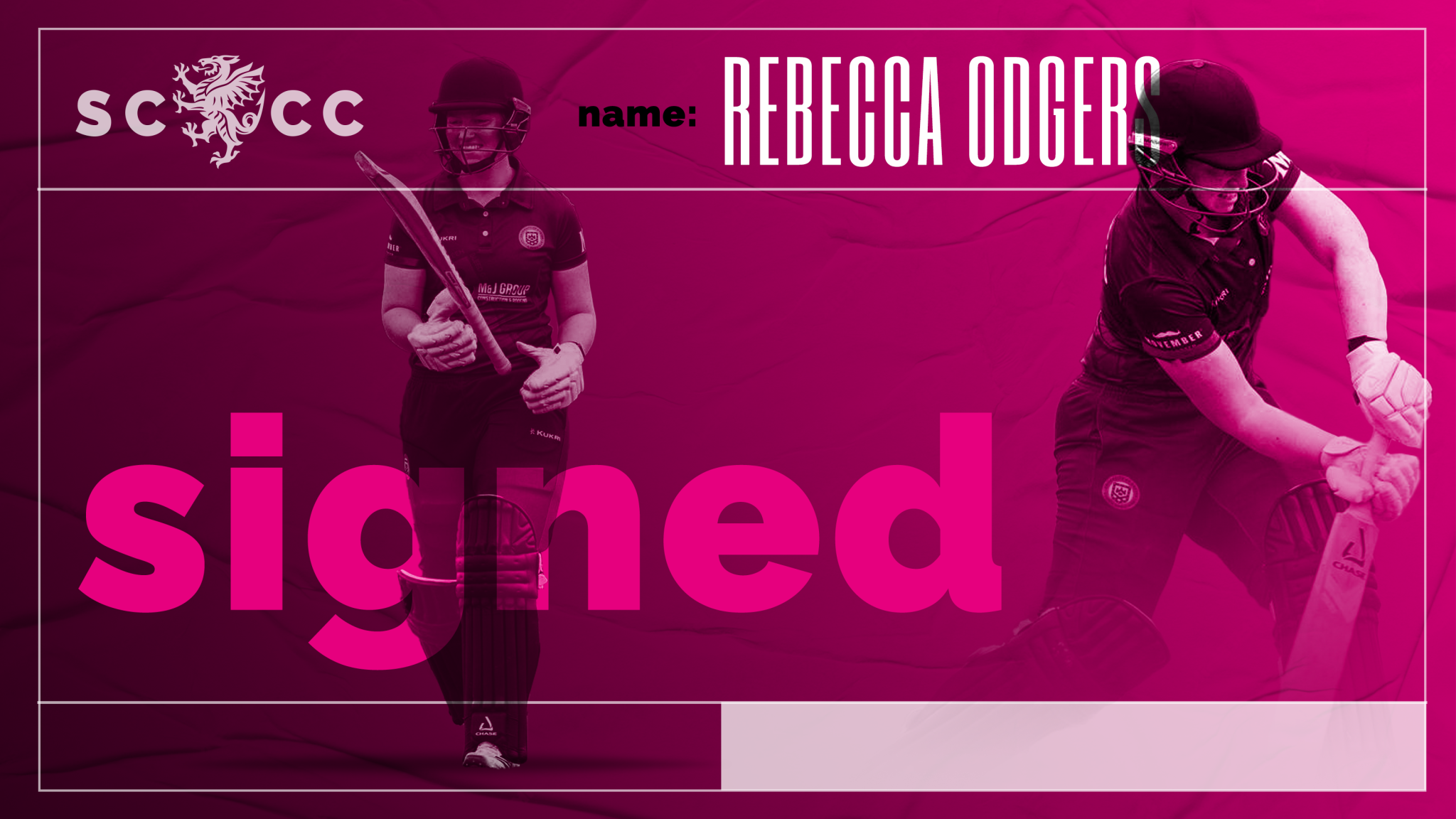 Somerset recruit Rebecca Odgers - Somerset