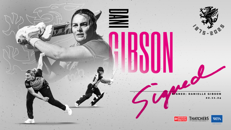 Dani Gibson joins Somerset - Somerset