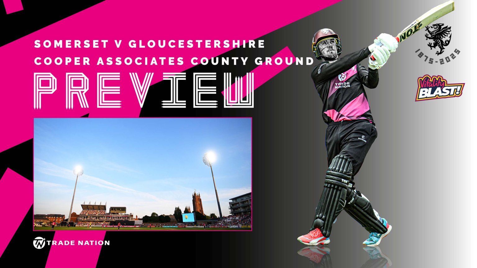 Men's Vitality Blast Preview: Somerset v Gloucestershire - Somerset