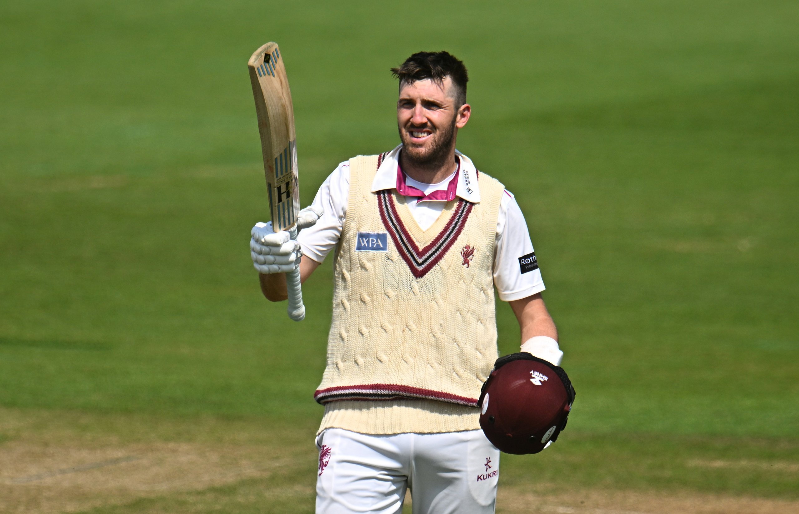 100 for Craig but match ends in a draw - Somerset